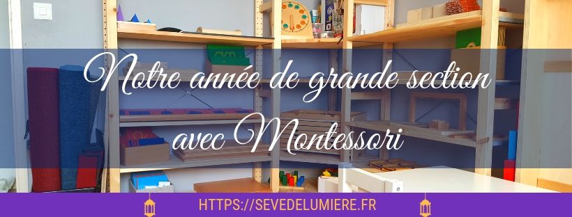 Programmation grande section ⋆ Notre année en IEF avec Montessori